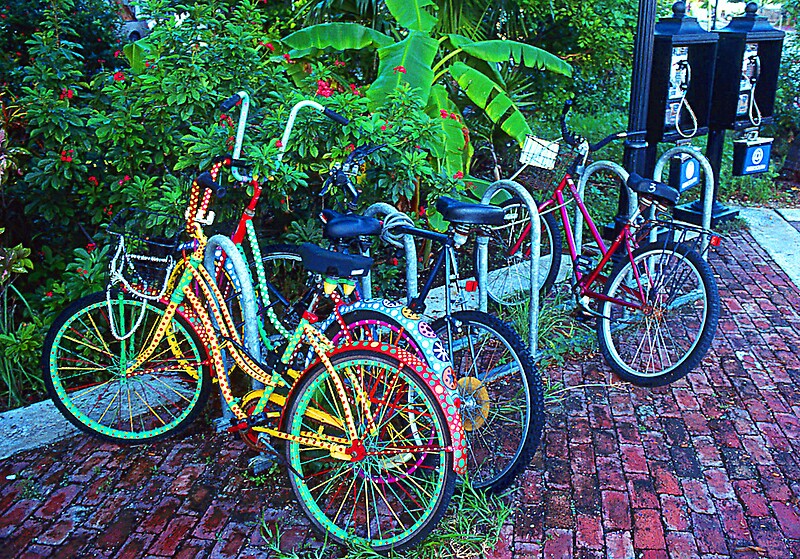 "Key West bicycles" by Roland Dean Mueller | Redbubble