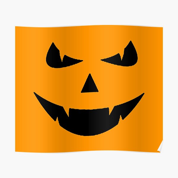 "Sinister Sam Jack o' Lantern Limited Halloween Edition" Poster by ...