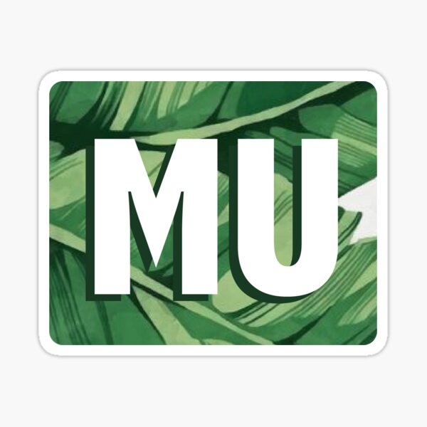 "Mu Leaves Sorority Greek Letter" Sticker for Sale by lissullivan ...