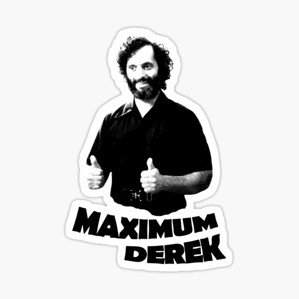 "The Good Place - Maximum Derek" Sticker for Sale by SophieTakesPhot ...