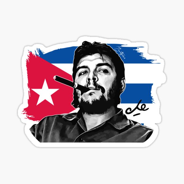 "Ernesto "Che" Guevara" Sticker for Sale by Zero81 | Redbubble