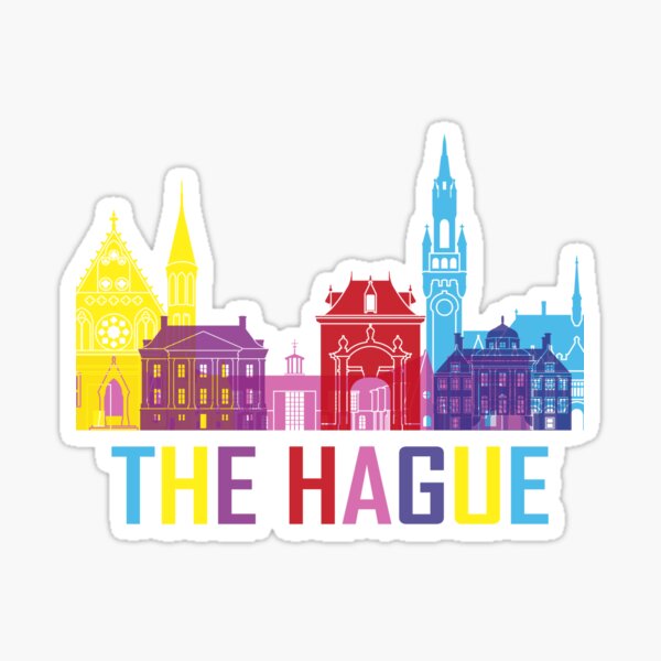 The Hague Stickers | Redbubble