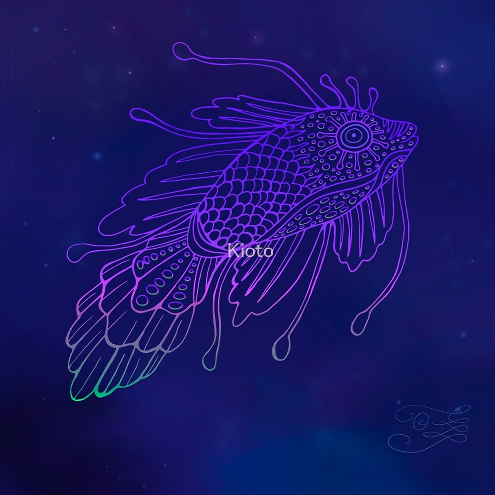 "Fantasy mystical fish" by Kioto | Redbubble