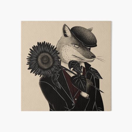 "Gangster Fox" Art Board Print for Sale by anxlih | Redbubble