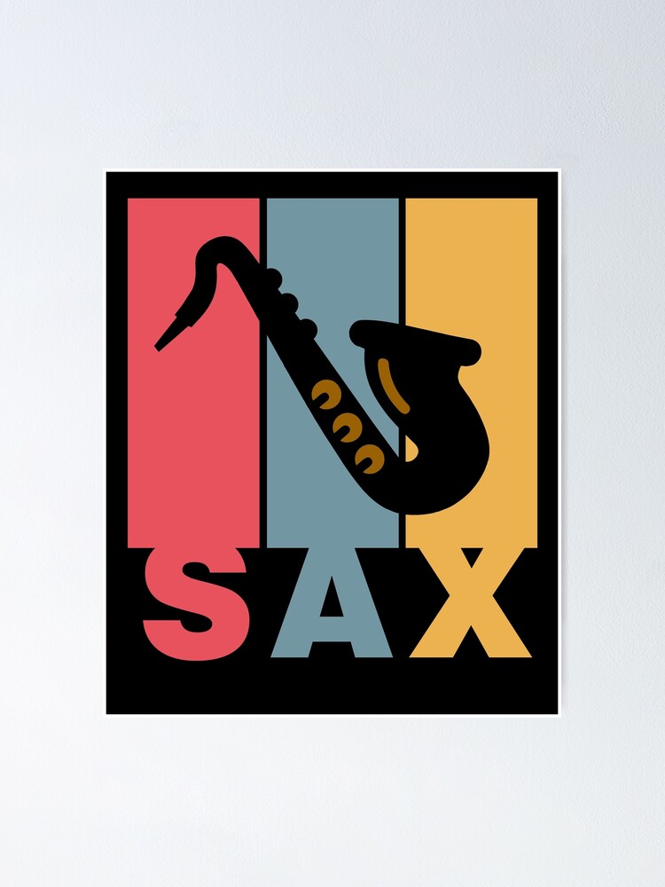 "SAXOPHONIST - Sax" Poster for Sale by design2try | Redbubble