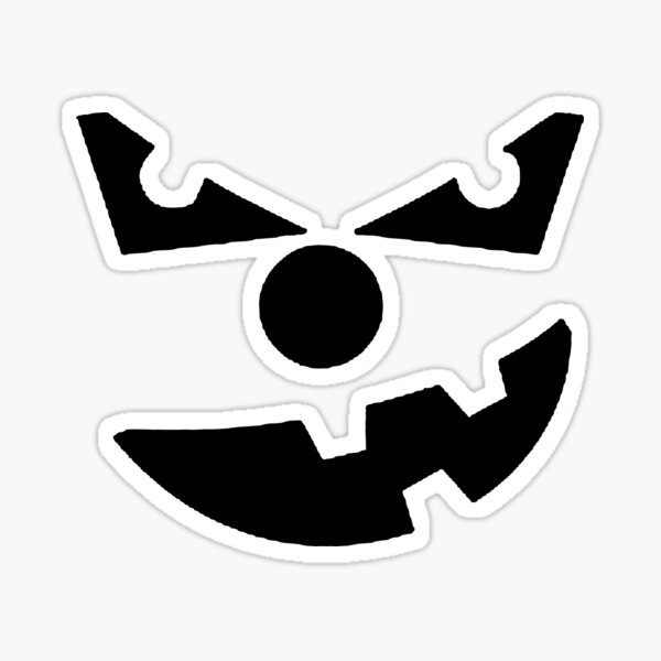 "Smug Clown Jack o' Lantern Limited Halloween Edition" Sticker by ...