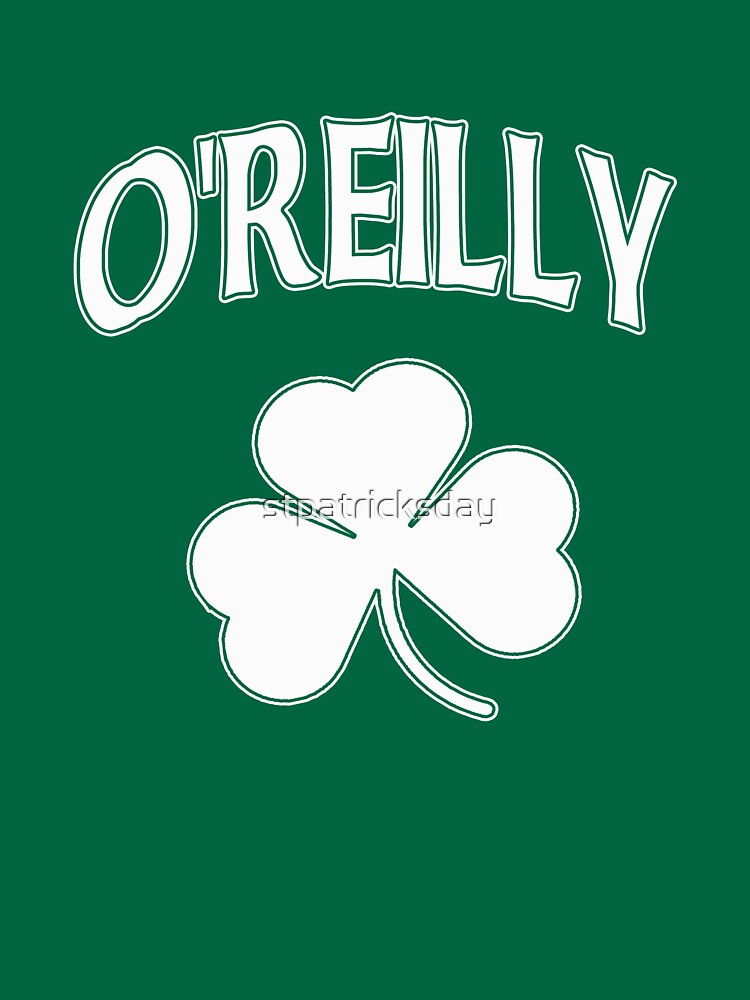 "O'Reilly Irish Shamrock" Essential T-Shirt for Sale by stpatricksday ...