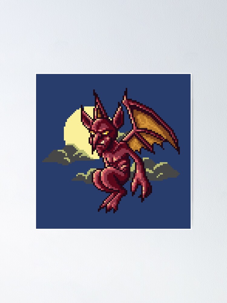 "Pixel Imp" Poster for Sale by maicakes | Redbubble