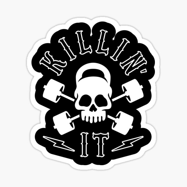 "Killin' It" Sticker for Sale by brogressproject | Redbubble