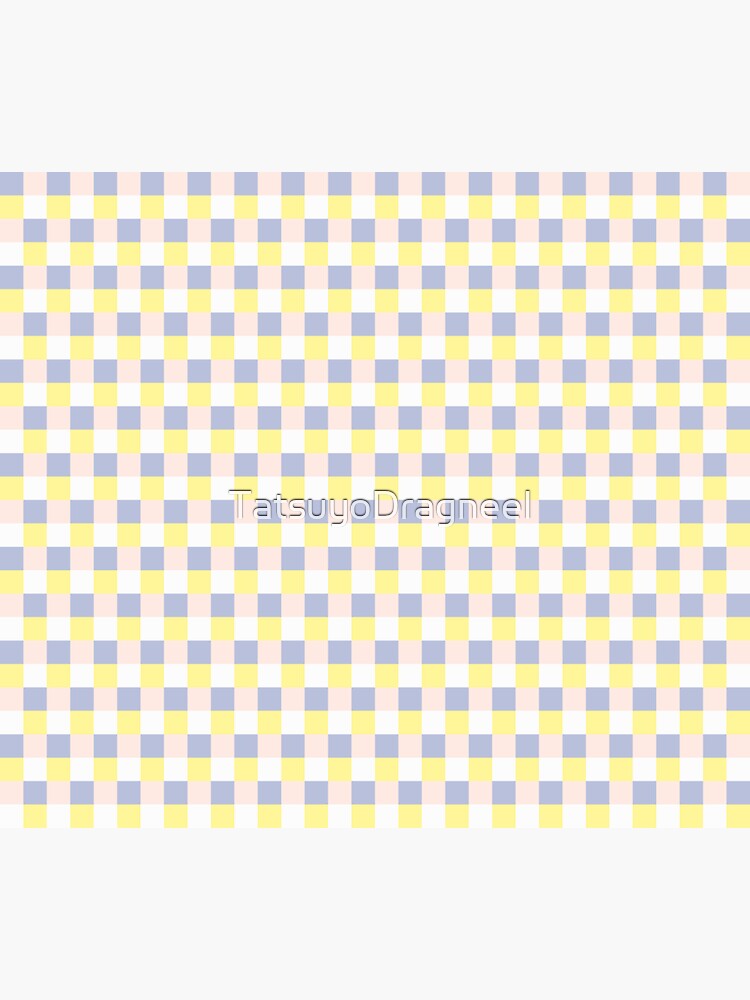 "Pastel Checkers" Sticker for Sale by TatsuyoDragneel | Redbubble