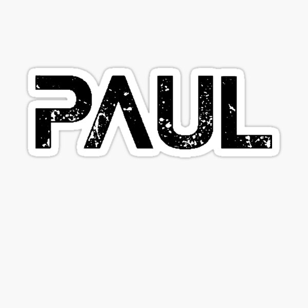 "Paul" Sticker by Shalomjoy | Redbubble