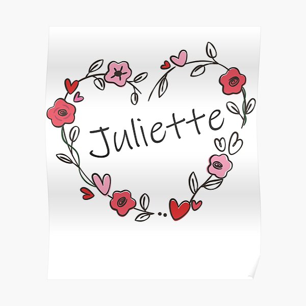"Juliette" Poster by oleo79 | Redbubble