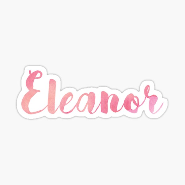 "Eleanor" Sticker for Sale by ampp | Redbubble