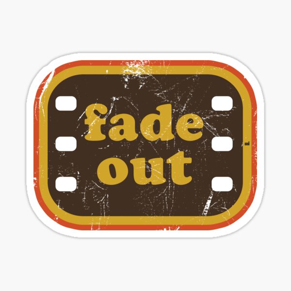 "Fade out" Sticker for Sale by ixmanga | Redbubble