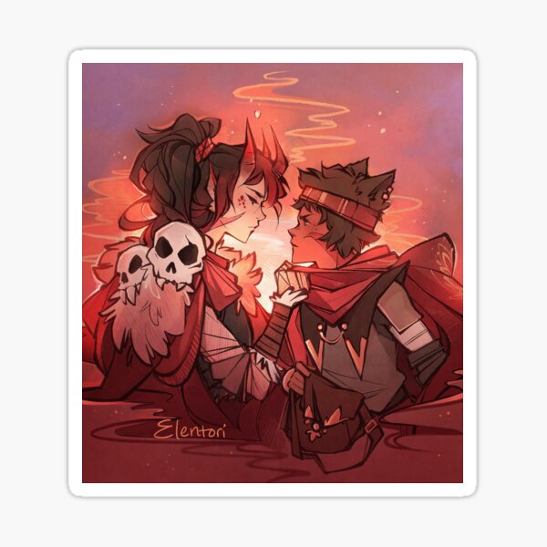 "The Thief" Sticker by Elentori | Redbubble