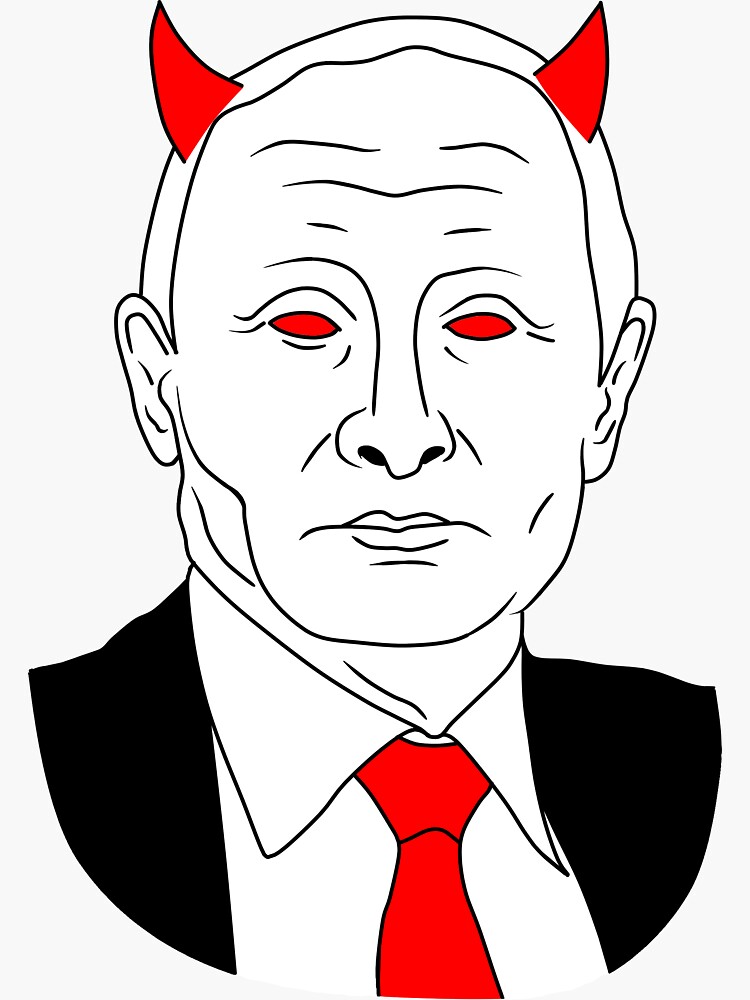 "Completely Fictional Dictator" Sticker for Sale by BexAinley | Redbubble