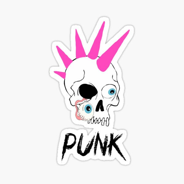 "Punk Rock" Sticker by BrandyRay | Redbubble
