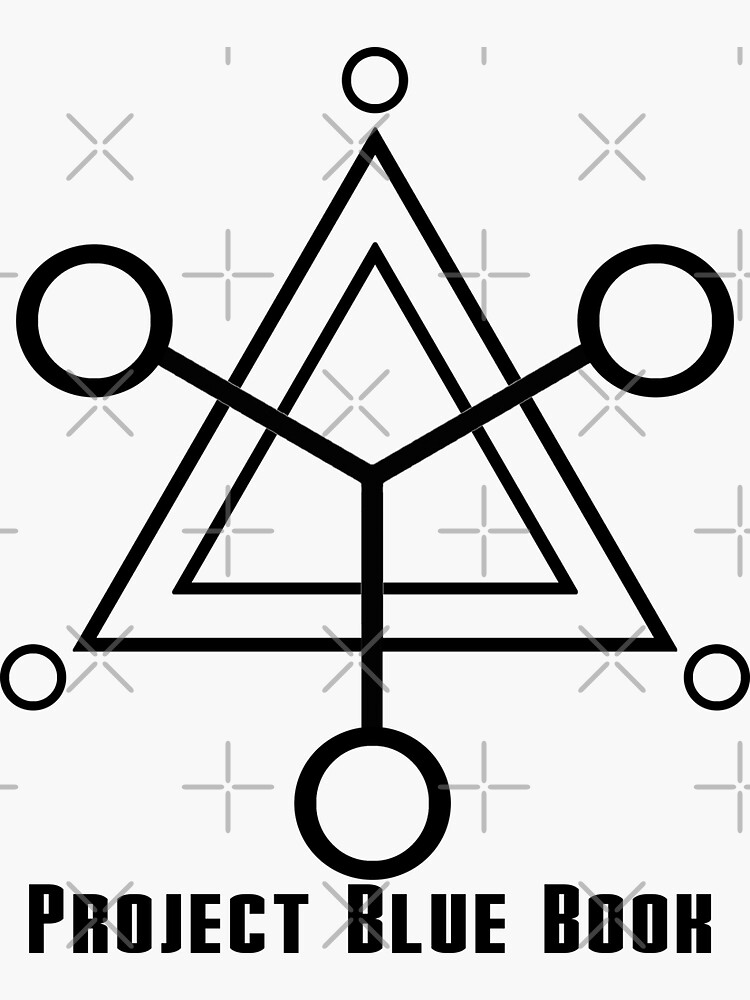 "Project Blue Book" Sticker for Sale by Corpsecutter | Redbubble