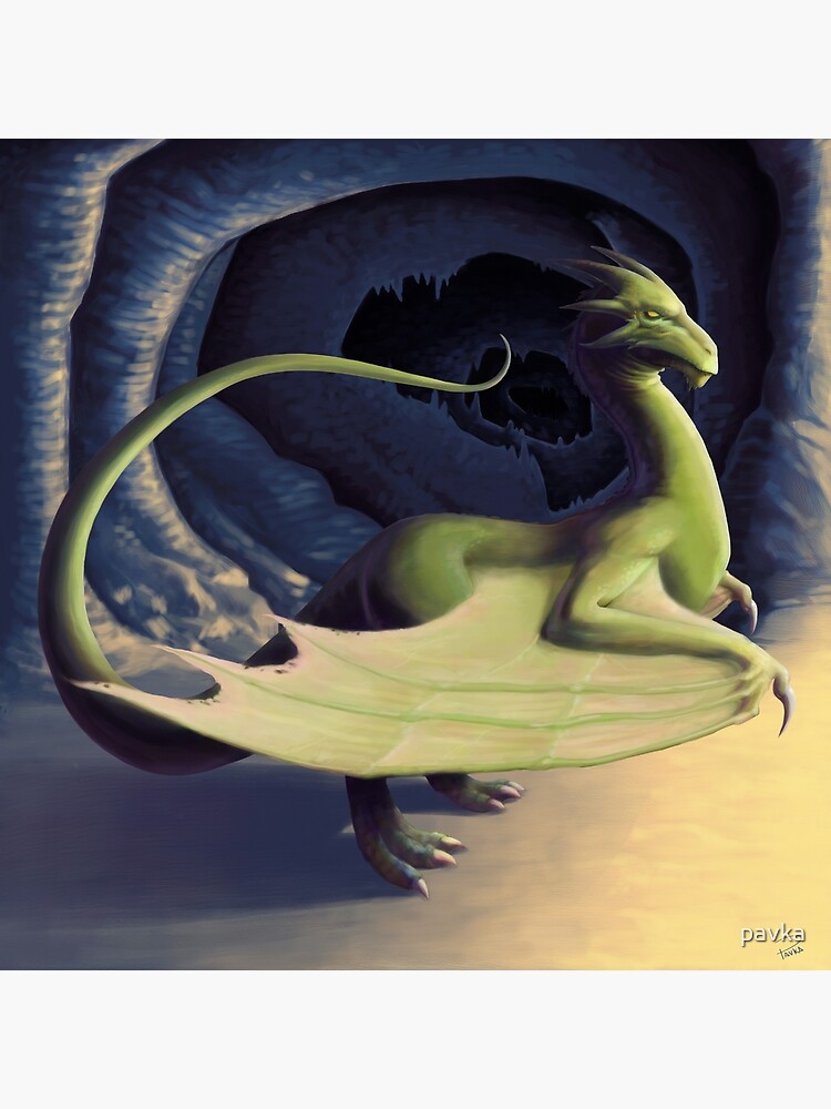 Dragon Poster For Sale By Pavka Redbubble