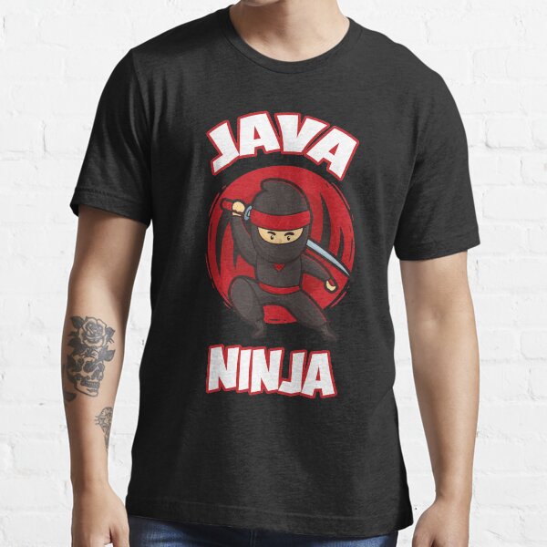 "Java Programmer Ninja " T-shirt by vladocar | Redbubble | developer t ...