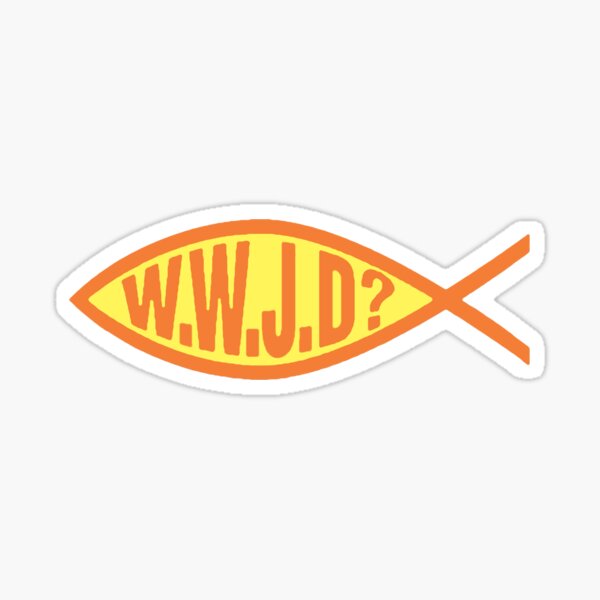 Wwjd Stickers | Redbubble