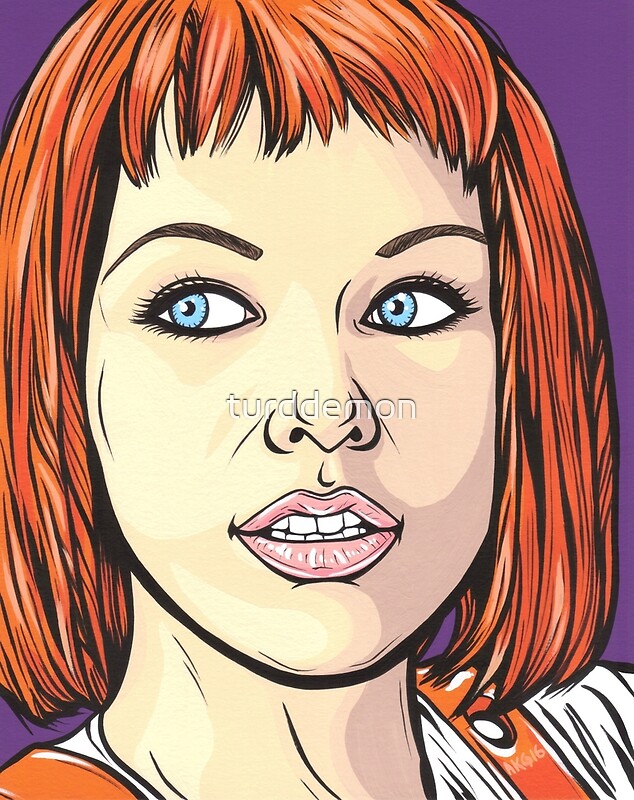 "Leeloo" by turddemon | Redbubble