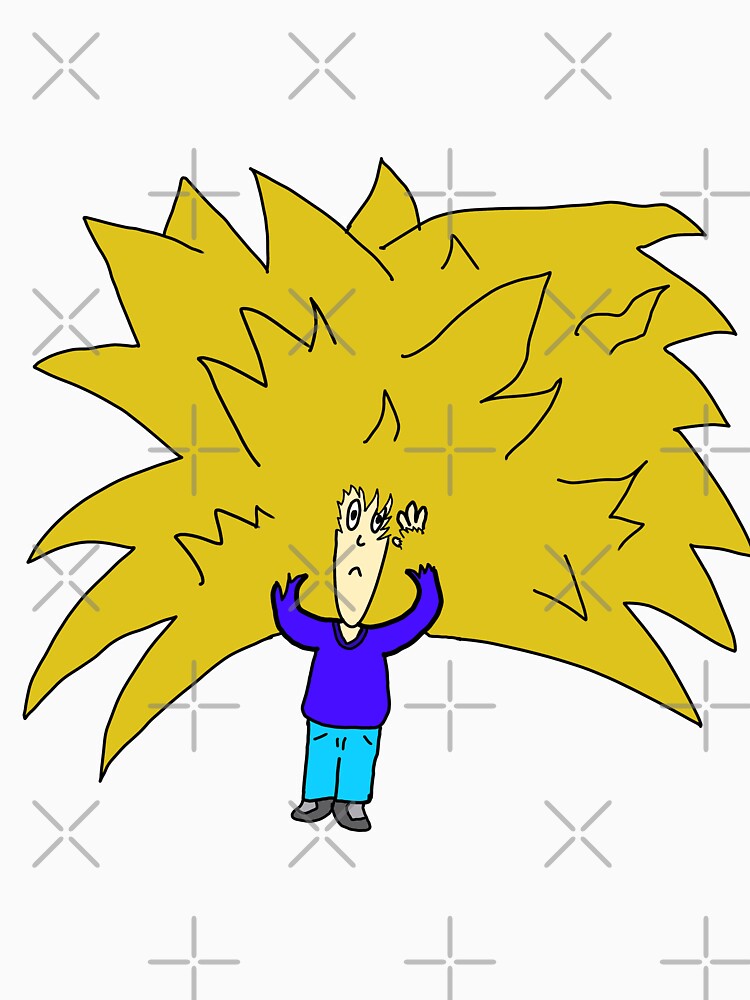 "crass hairstyle cartoon character blond shaggy stubby struwwelpeter" T ...