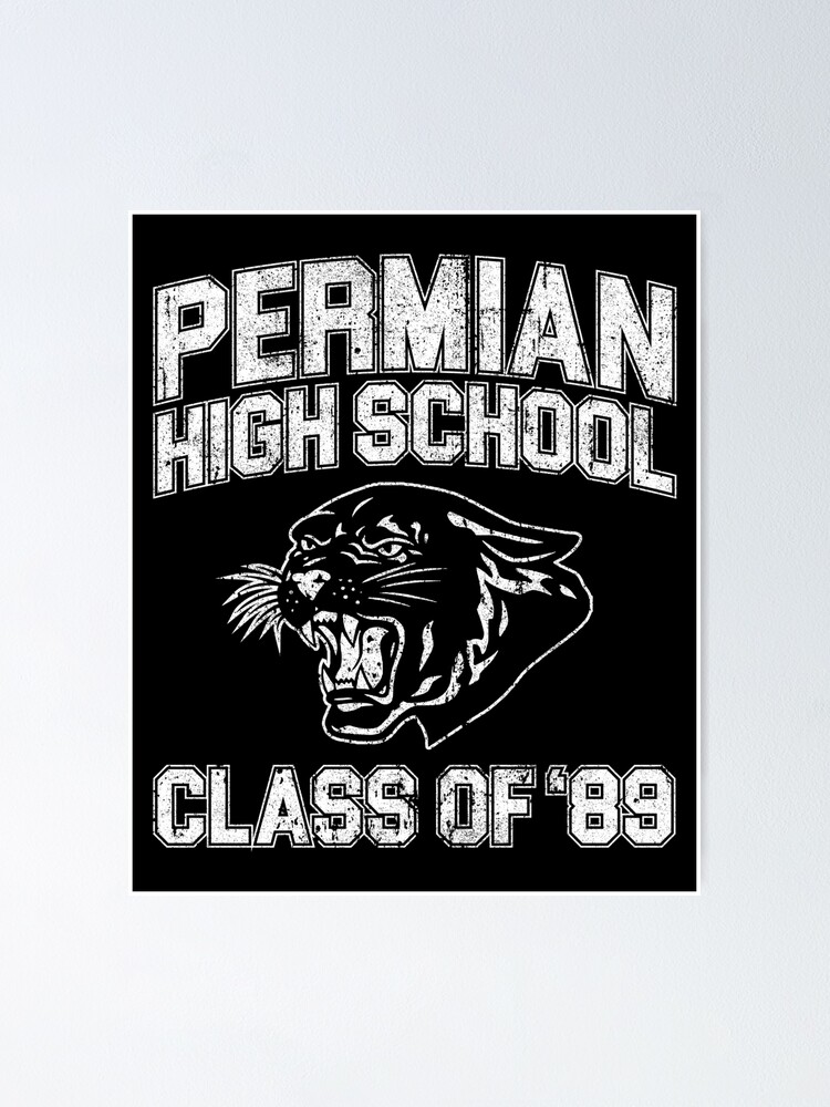 "Permian High School Class of '89" Poster for Sale by huckblade | Redbubble