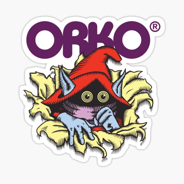 "Orko" Sticker for Sale by Magnus556 | Redbubble