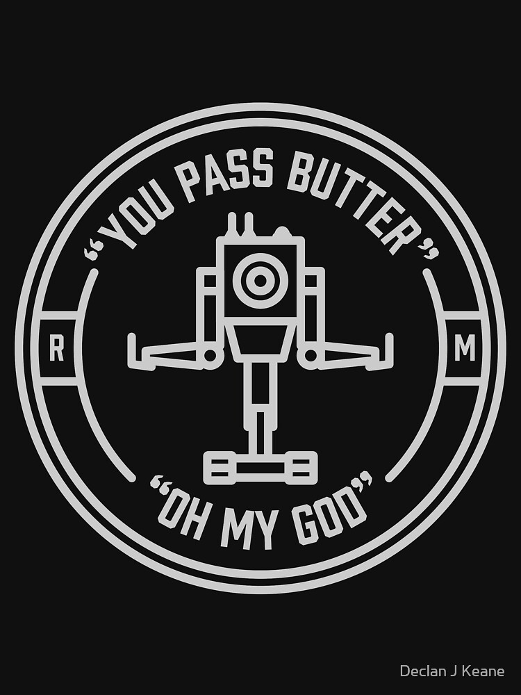 "You Pass Butter" Essential T-Shirt for Sale by declankdesign | Redbubble