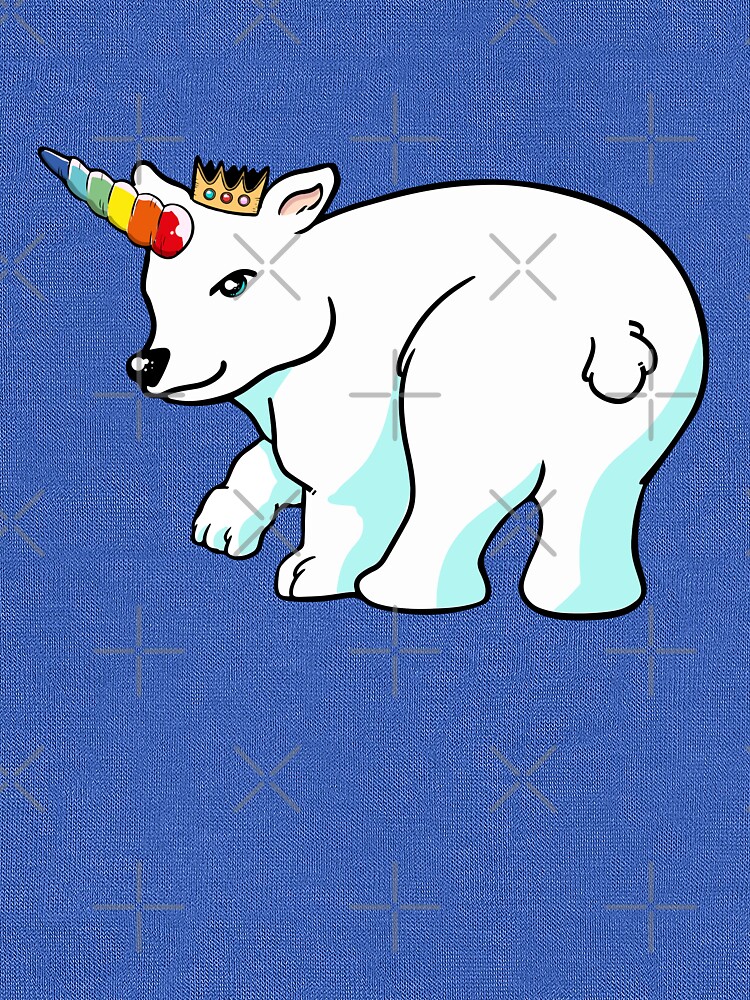 "UniBear - Polar Bear" Lightweight Hoodie by Bannie | Redbubble