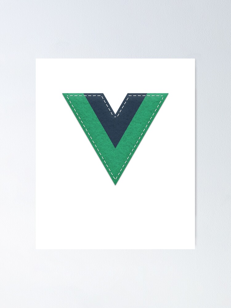 Vue Js Vuejs Javascript Framework Poster By Vladocar Redbubble