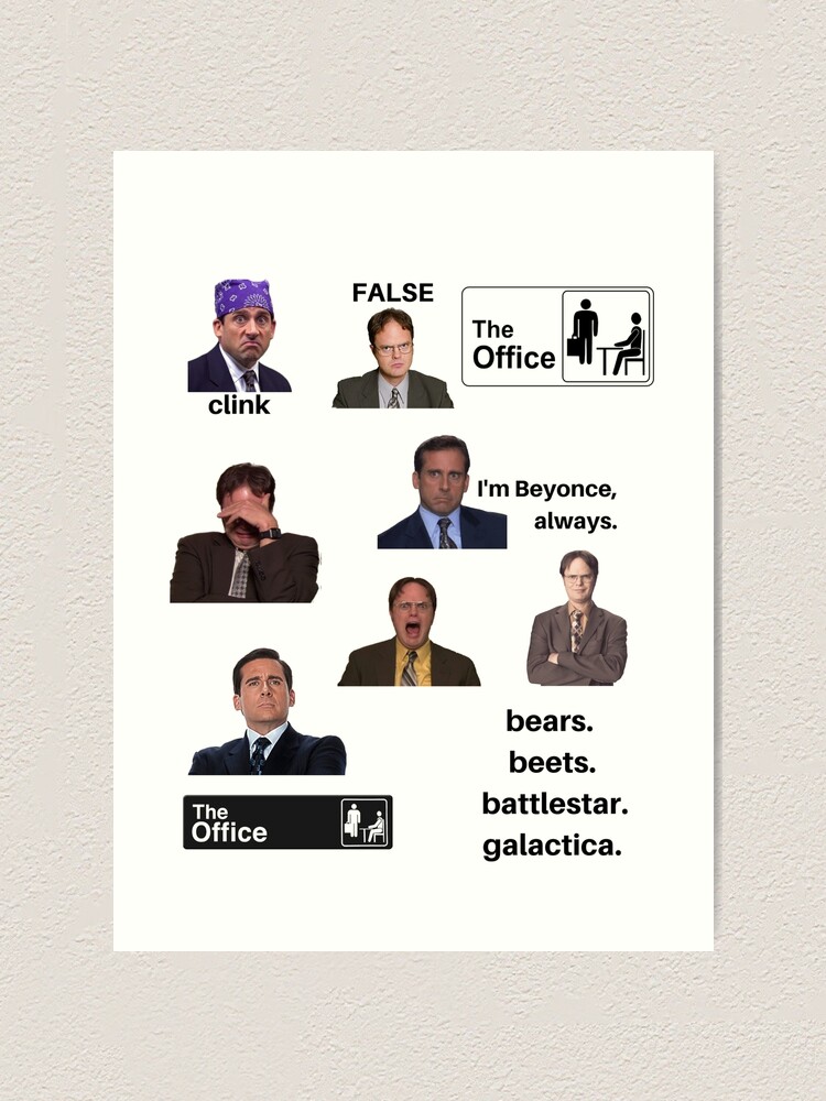 The Office mini sticker set. Drawing & Illustration Digital etna.com.pe