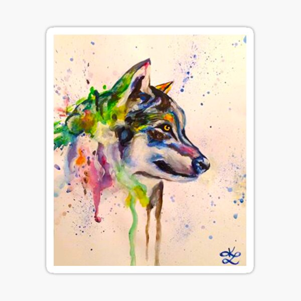 "Colors of the Wind" Sticker by katieluse2660 | Redbubble