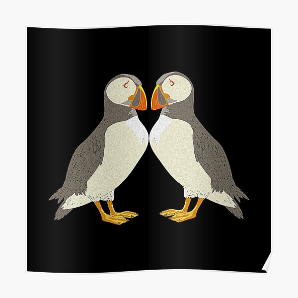 Funny Puffin Posters | Redbubble