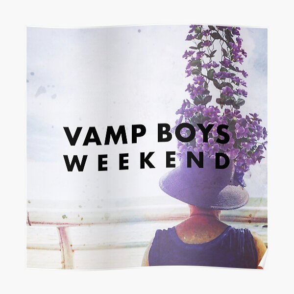 "vampire weekend" Poster for Sale by zackledotcom | Redbubble