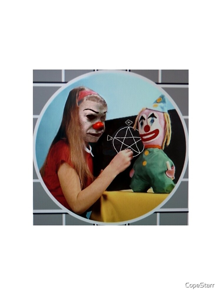 "BBC Test Card Girl - Clown Face" iPhone Case for Sale by CopeStarr ...
