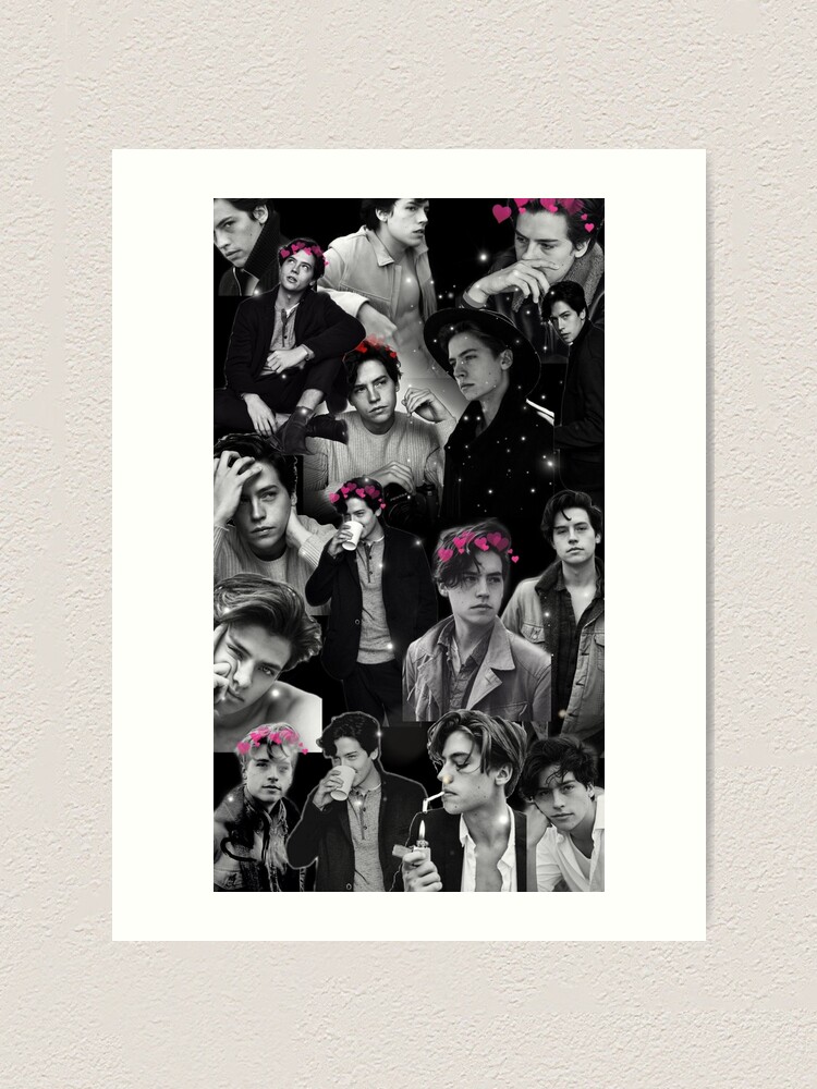 "Cole sprouse collage " Art Print by EV1992 | Redbubble