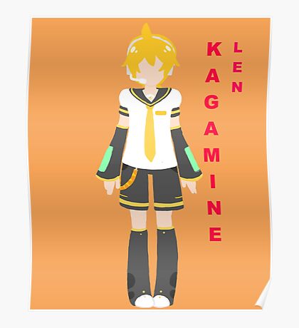 Len Kagamine: Posters | Redbubble