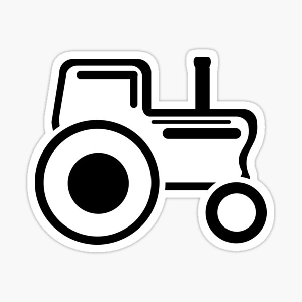 "Rogue Panda | Tractor" Sticker for Sale by roguepanda | Redbubble