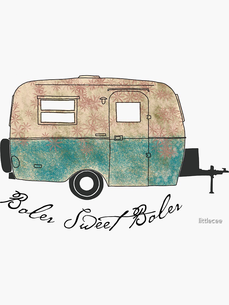 "Boler Sweet Boler" Sticker by littlecee | Redbubble