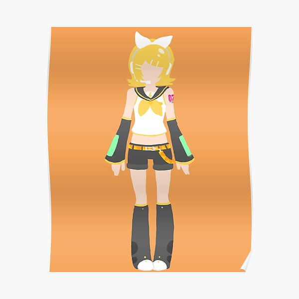 "Rin Kagamine" Poster by Keikuroneko | Redbubble