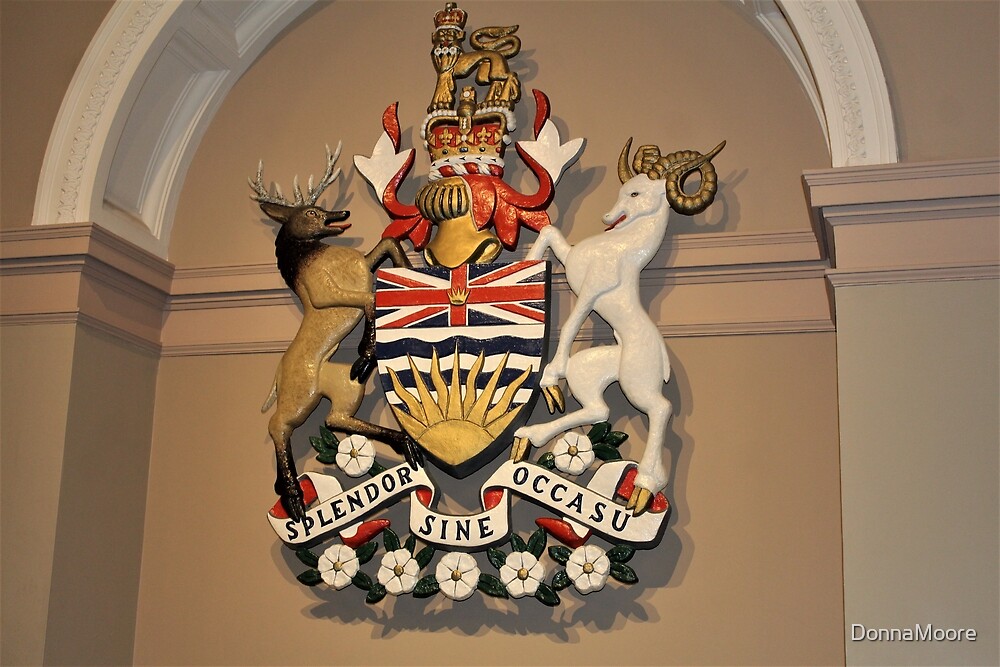 "British Columbia Coat of Arms" by DonnaMoore | Redbubble