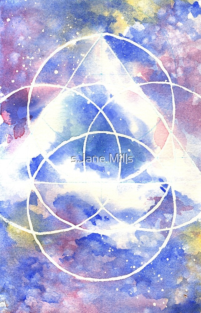 "Chaos Unraveled in the Sky" by s.Jane Mills | Redbubble