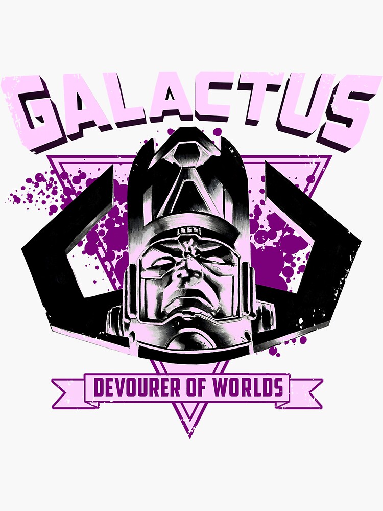 "Galactus" Sticker by shirtwarp | Redbubble
