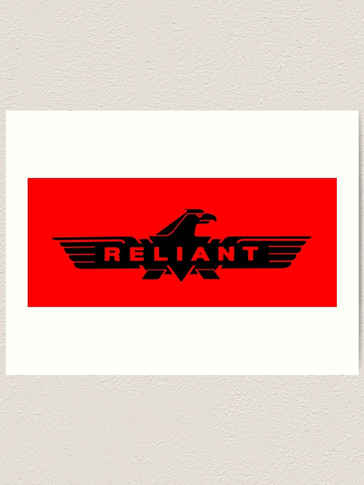 "Reliant motor company logo" Art Print for Sale by RobinOfDeath | Redbubble