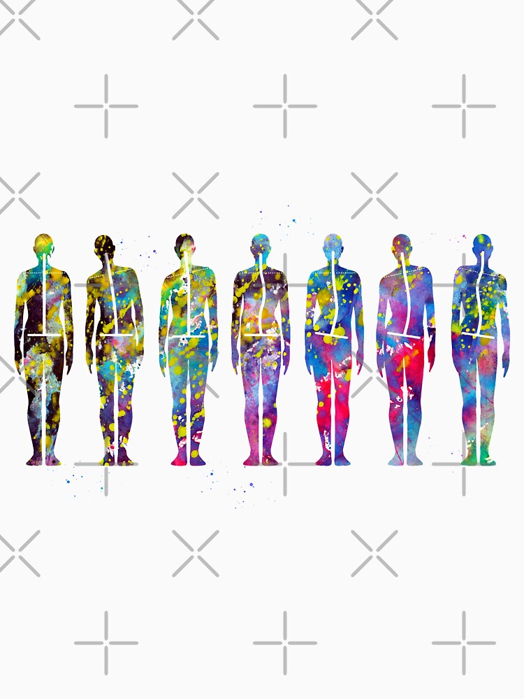 "Human back shape" T-shirt for Sale by erzebetth | Redbubble | human ...