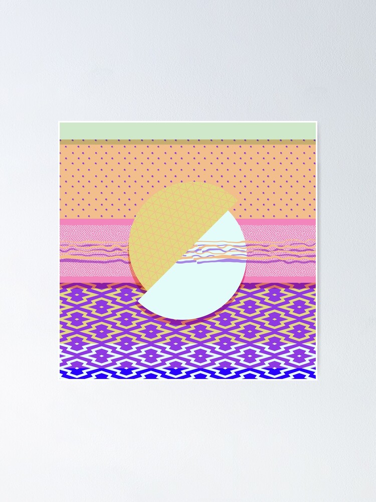 "VHS Sunset" Poster for Sale by cedriclopezf | Redbubble