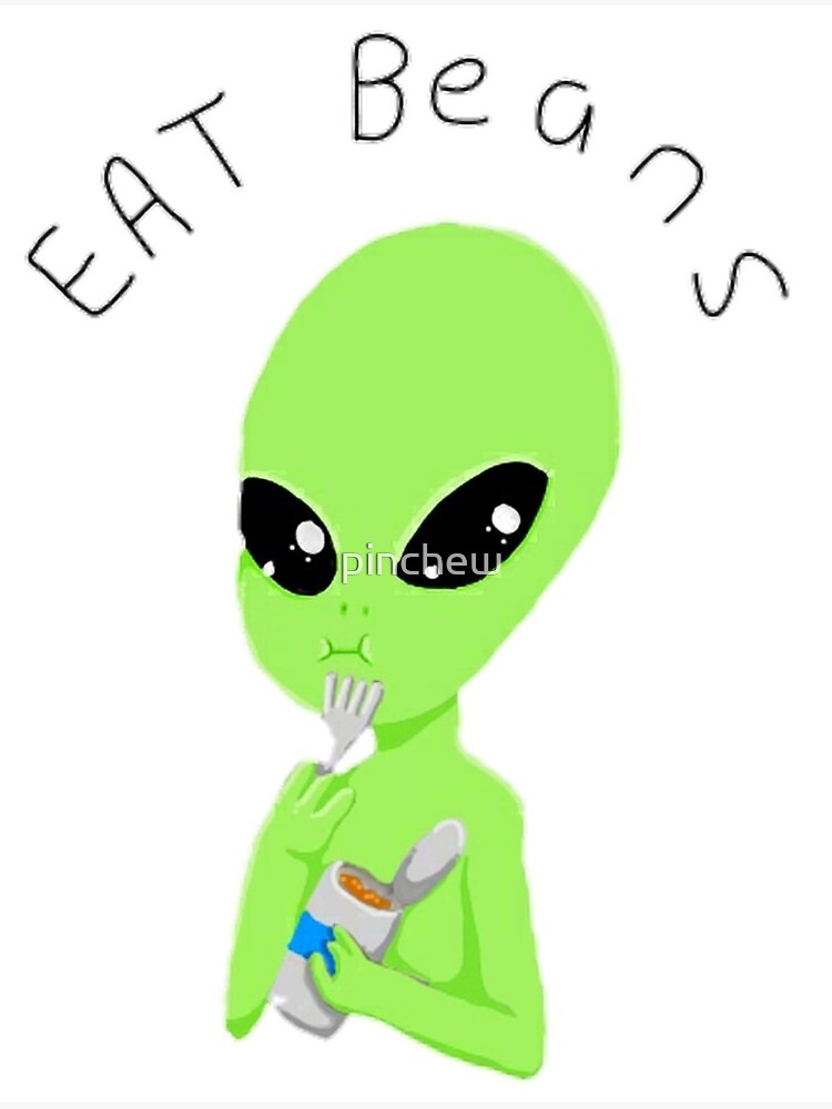 "alien bean meme" Photographic Print for Sale by pinchew | Redbubble