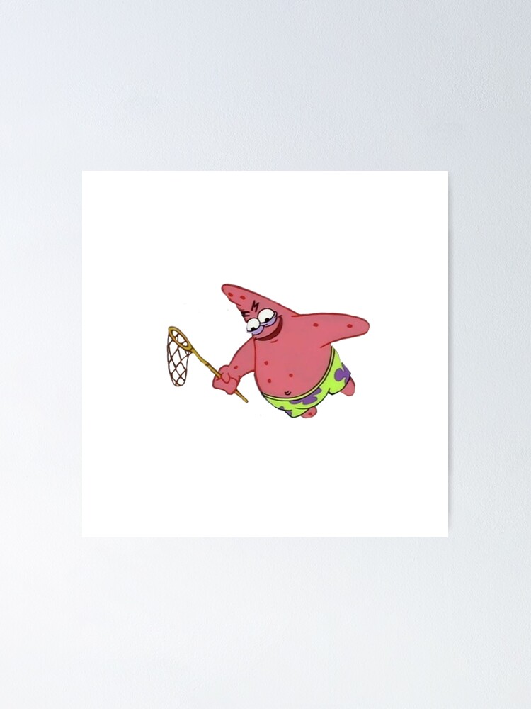 "Evil Patrick Full" Poster by wildoug | Redbubble